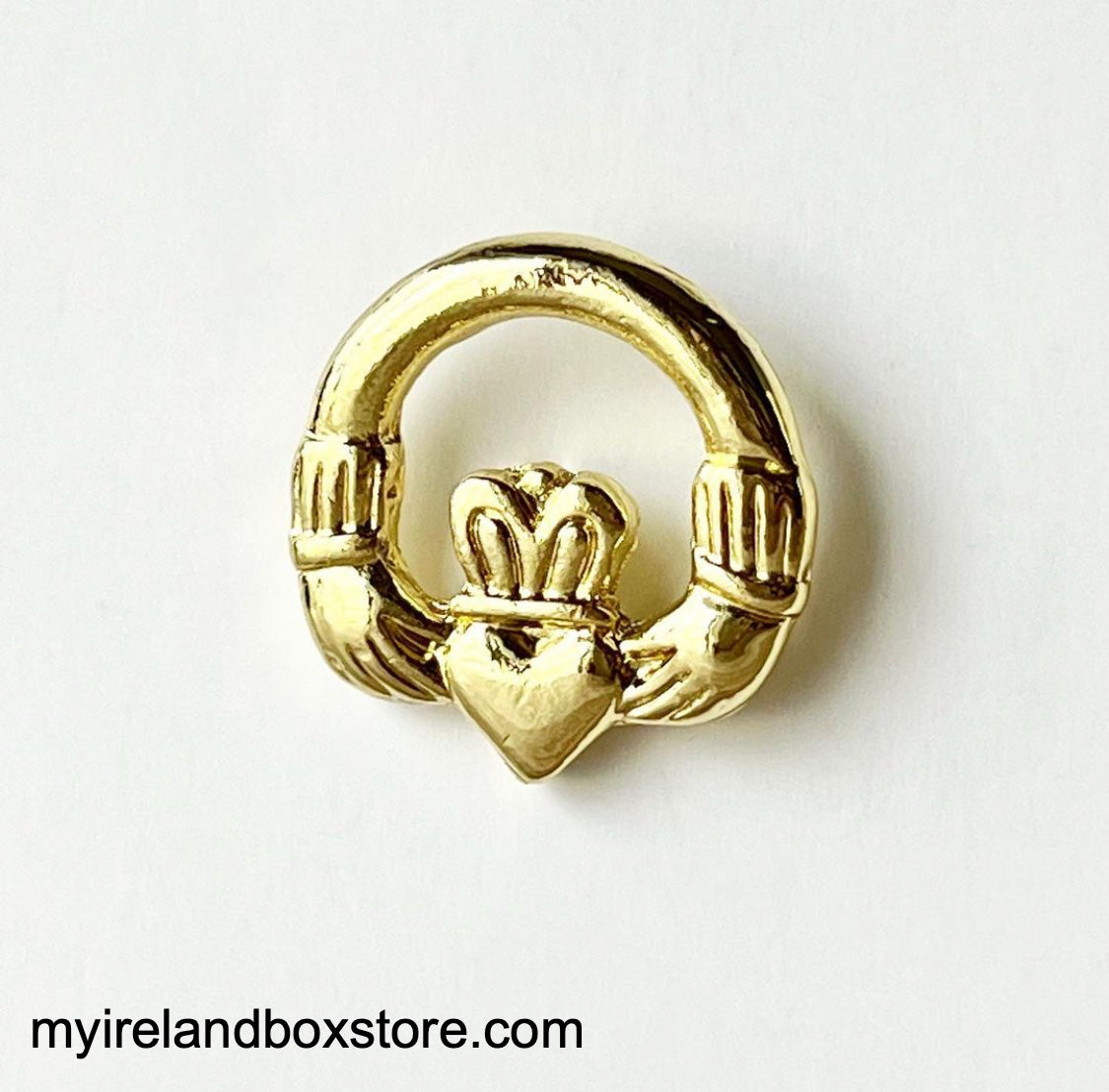The Claddagh Irish Pin – MyIrelandBoxStore
